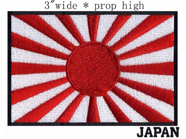 Prišivak (ševron) Imperial Japanese Flag