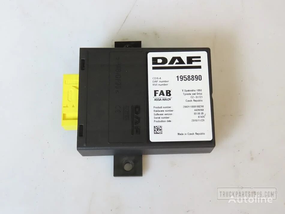 DAF Electrical System CDS-4 regeleenheid 1958890 upravljačka jedinica za kamiona