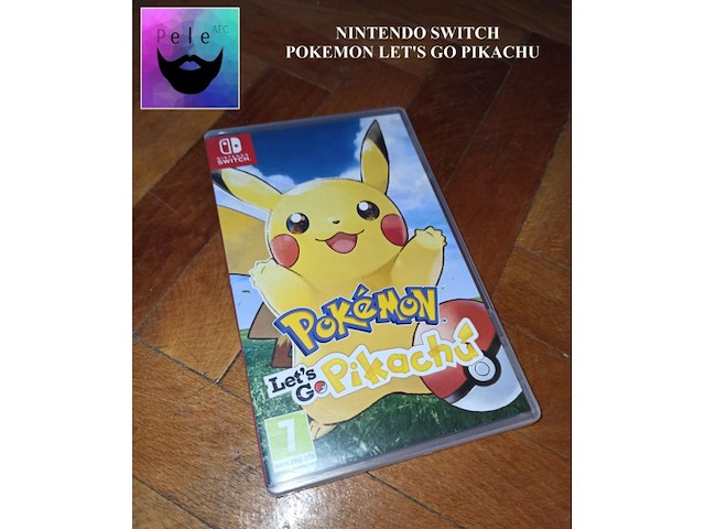 Nintendo Switch Pokemon Let`s Go Pikachu