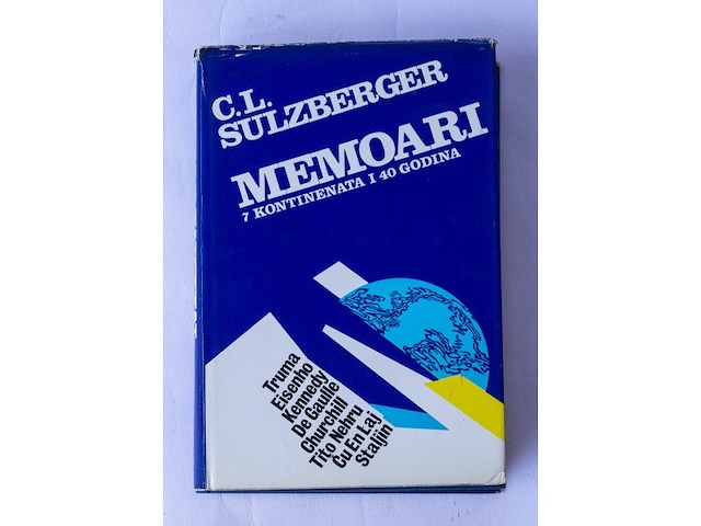 C.L Sulzberger - Memoari 7 kontinenata i 40 godina