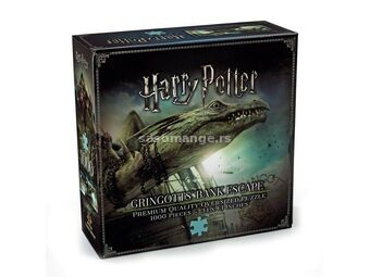 NOBLE COLLECTION Harry Potter - Gifts - Gringotts Bank Escape 1000pc Jigsaw Pu