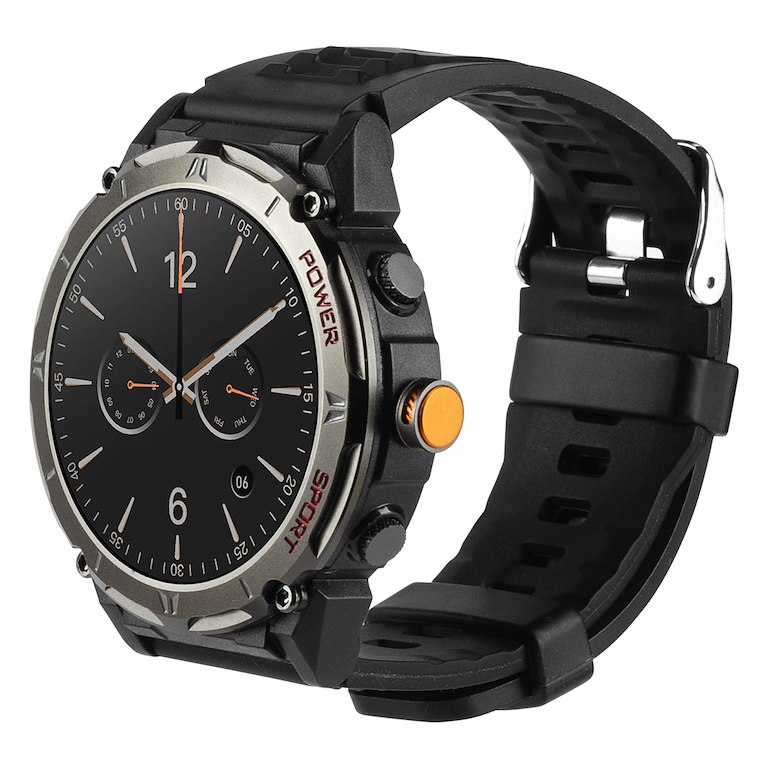 BEZEL, pametni sat sa gps funkcijom i amoled ekranom, crni
