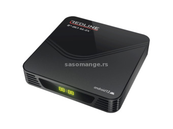 REDLINE Prijemnik IPTV Android/ 8K/ 4/32 GB/ USB/ WiFi - IP-80 Max