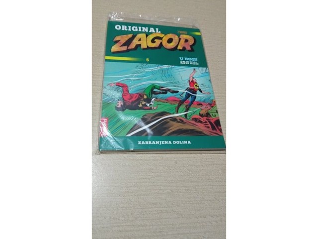 Zagor Original 5-Zabranjena dolina