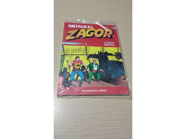 Zagor Original 3-Nevidljiva smrt