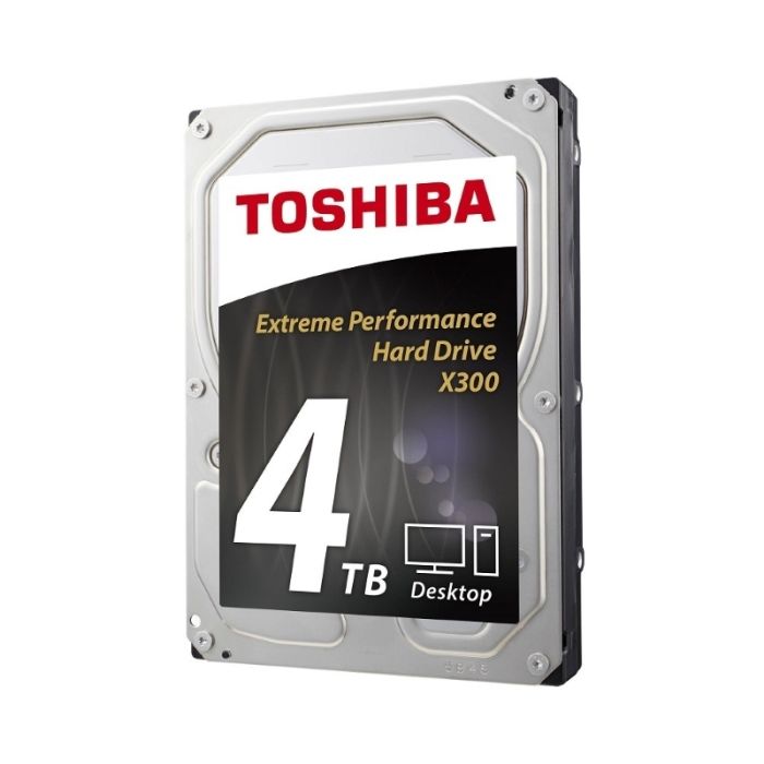 Hard disk Toshiba 4TB 3.5 SATA III 128MB 7.200rpm HDWE140UZSVA X300 series bulk