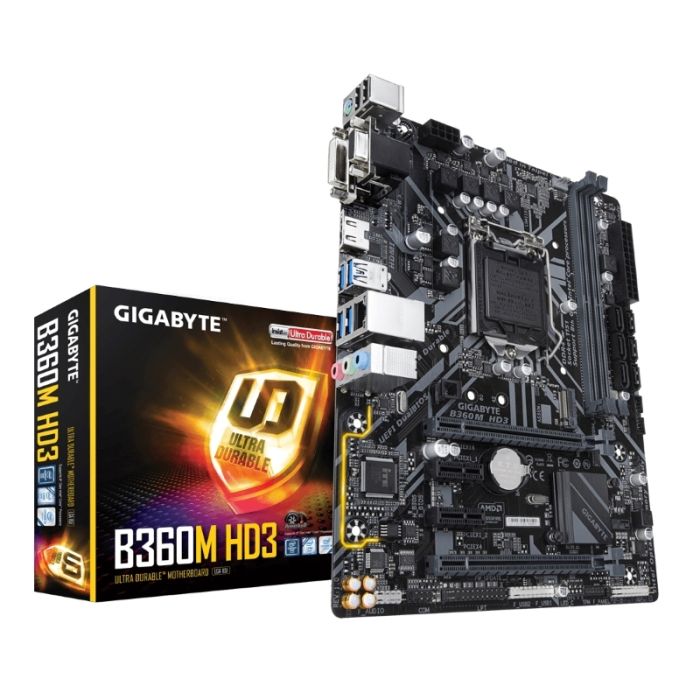 Matična ploča Gigabyte B360M HD3 rev.1.0