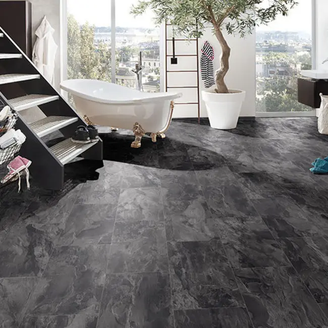 Laminat vodootporni tamni kamen 8mm 2.32m2 aquafit eurohome