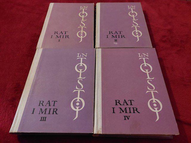 Rat i mir I-IV Tolstoj