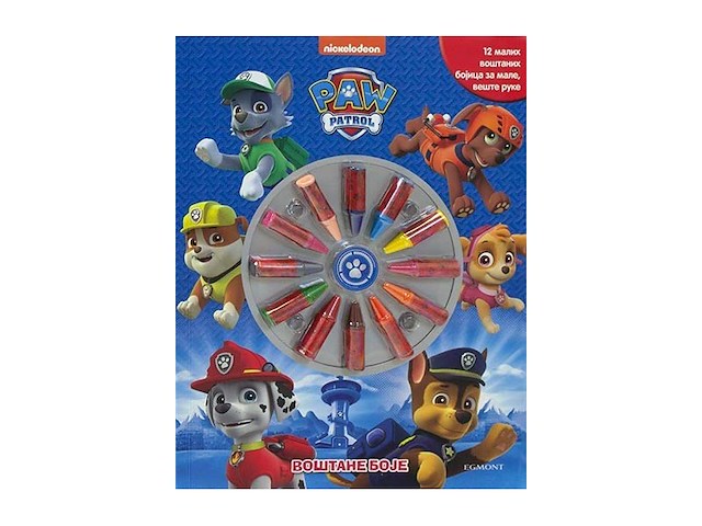 Paw Patrol - voštane boje - Više Autora