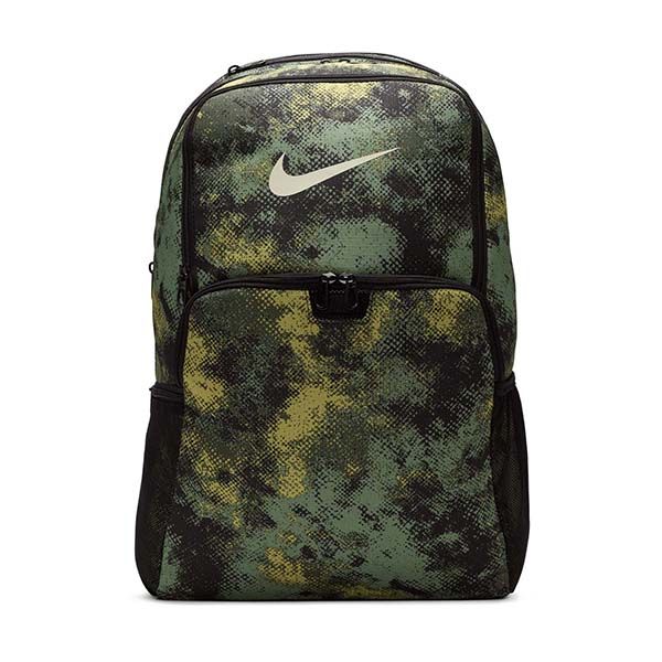 BRASILIA BACKPACK LARGE 'OIL GREEN/BLACK/COCONUT MILK'