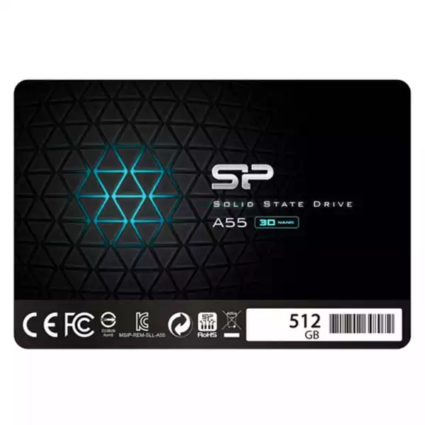 SSD 2.5 SATA 512GB SiliconPower SP512GBSS3A55S25 560/530 MB/s