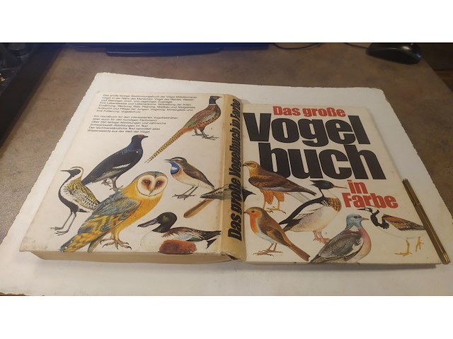 VOGEL BUCH IN FARBE J. Felix