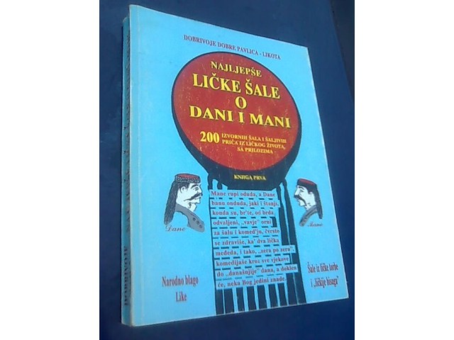 Najljepše ličke šale o Dani i Mani