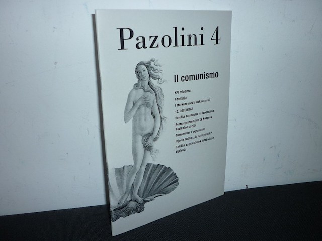 Pazolini KOMUNIZAM