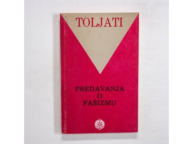 Predavanja o fašizmu, Palmiro Toljati