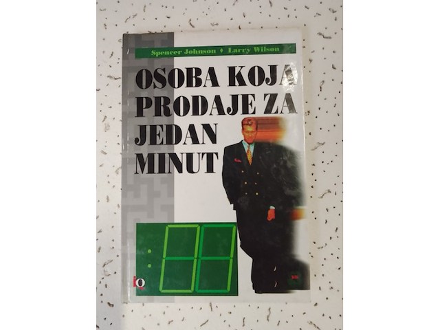 Osoba koja prodaje za jedan minut - S. Johnson