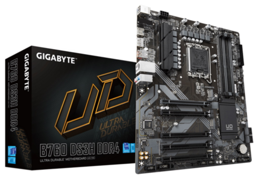 Matična ploča Gigabyte B760 DS3H DDR4, Intel B760, LGA1700, ATXID EK000538670