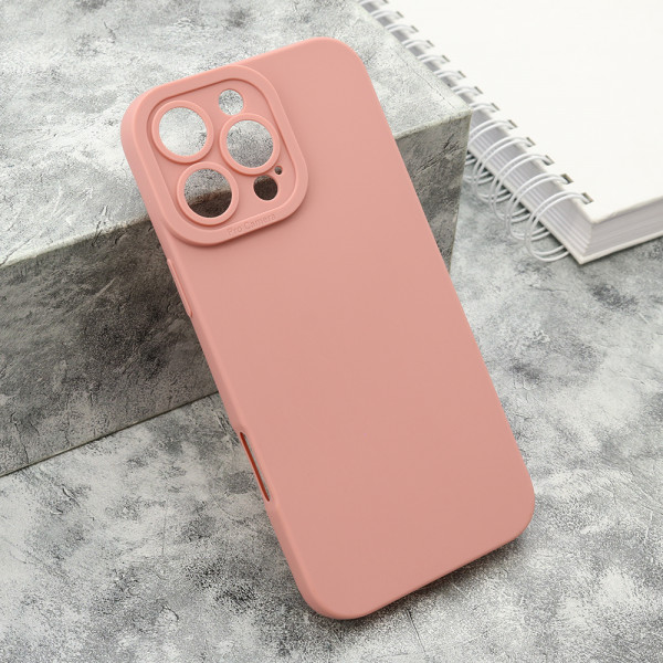 Futrola Silikon Pro Camera za iPhone 16 Pro Max roze