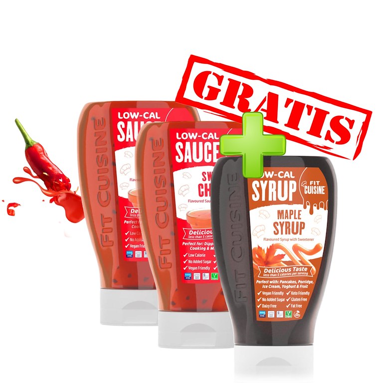 2+1 GRATIS / 2 x Sweet Chilli + GRATIS Javorov sirup – Applied Nutrition™