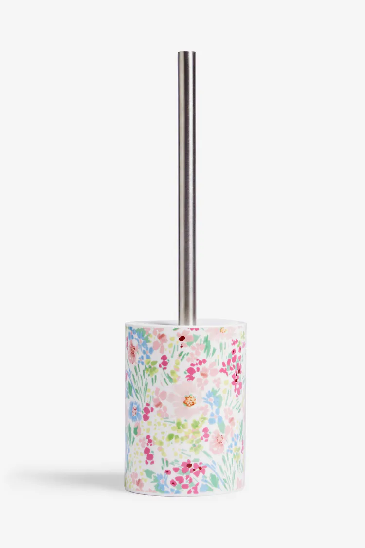 Multi Floral Toilet Brush