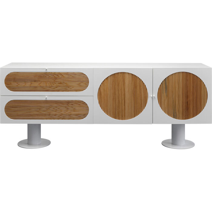 Sideboard Atomic White 183x76cm