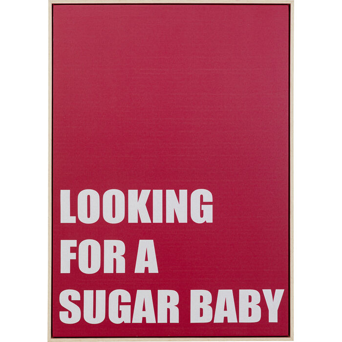 Framed Picture Sugar Baby 50x70cm