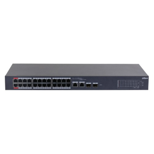 Dahua 26-Port Cloud Managed Desktop 24-Port PoE Switch | CS4226-24ET-240