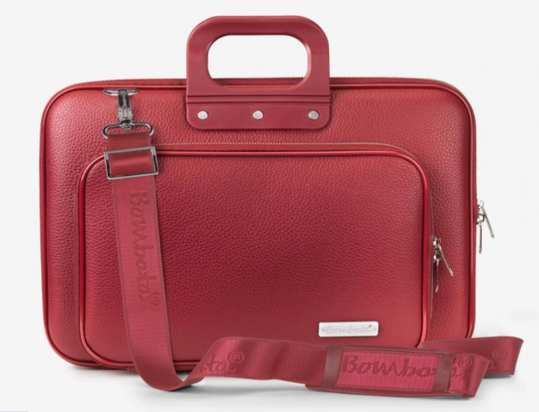 BOMBATA Torba Classic Plus 15,6'' Borgogna red/Crvena