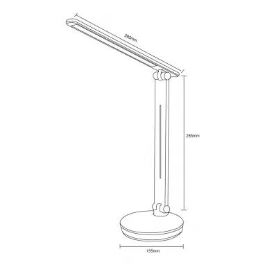 LED stona lampa sa RGB bazom ZUMA LINE