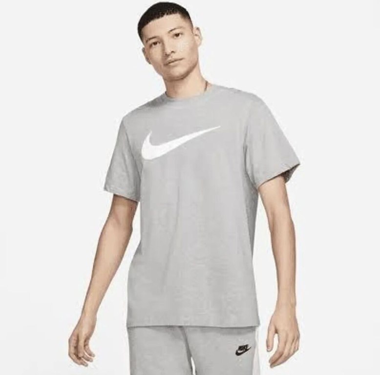 Men's T-shirt Nike, bоја - Siva