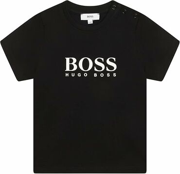 Men's T-shirt Hugo Boss, bоја - Crna