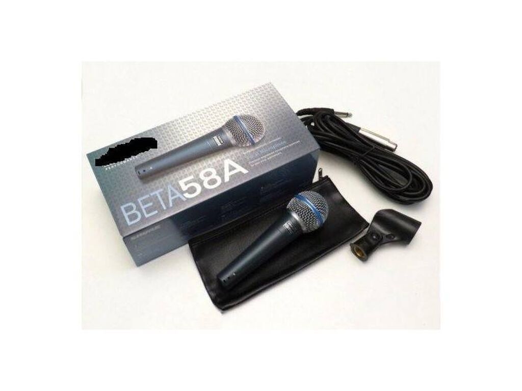 SHURE Beta 58A profesionalni mikrofon Beta 58A supekardoid vokalni