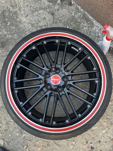 Borbet 19 “ 5x112 R19 • ET45 • 8.5J • Centralna rupa 72 Hankook