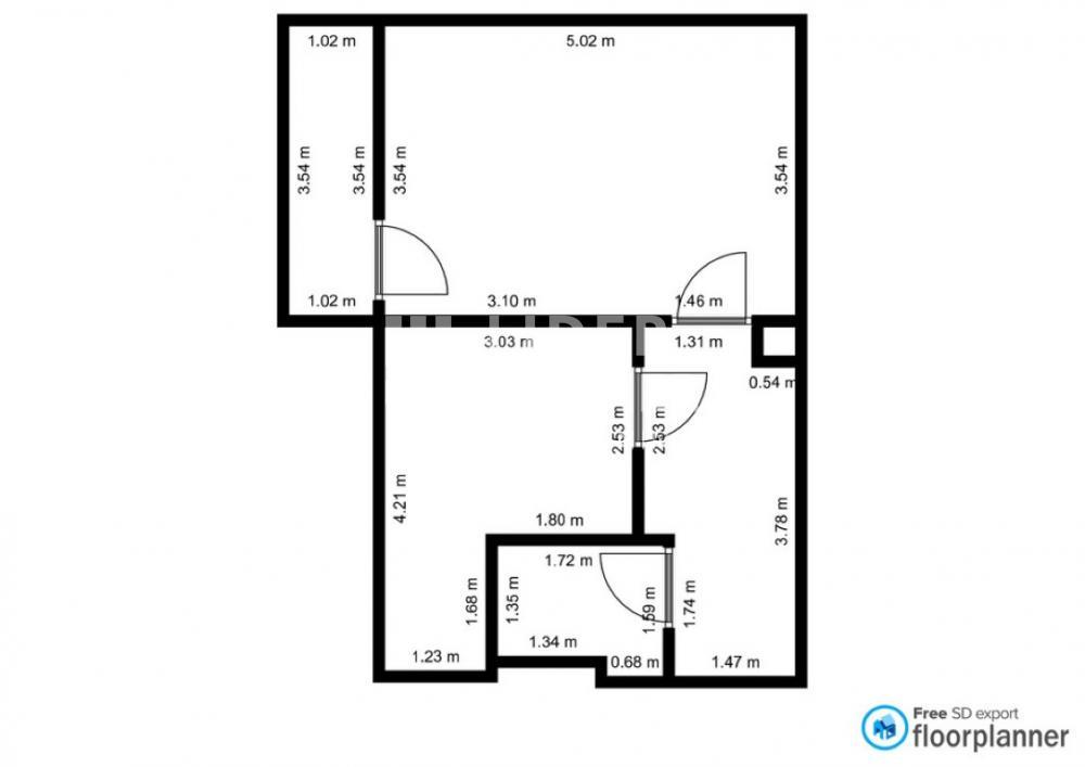 Ljubiše Miodragovića, Jednosoban stan na prodaju, 42m2, 87.500€