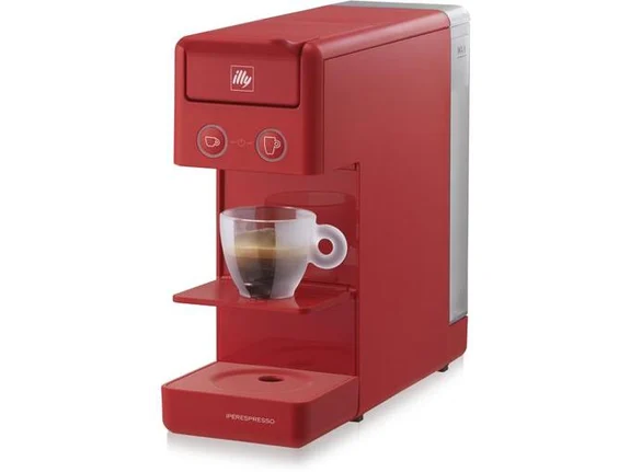 Illy Espresso Aparat Y3.3 Red + 108 kapsula gratis