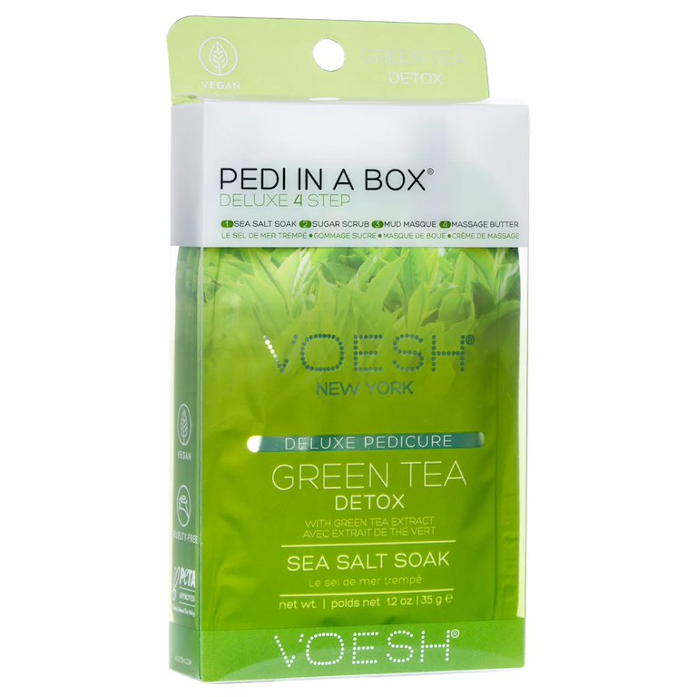 Pedikir set VOESH Green Tea Detox 4 Step