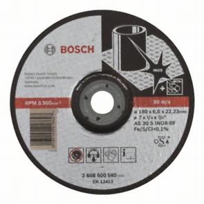 Bosch Brusna ploča ispupčena Expert for Inox 180, 2608600540