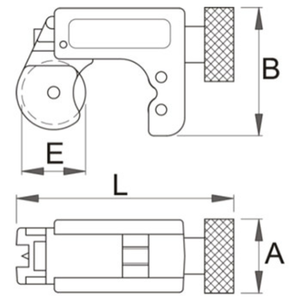 Unior – Rezač cevi 3-16mm 358/6 – 601101