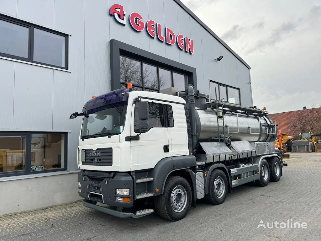 MAN TGA 35.440 droge stoffenwagen Amphitec autofekalac