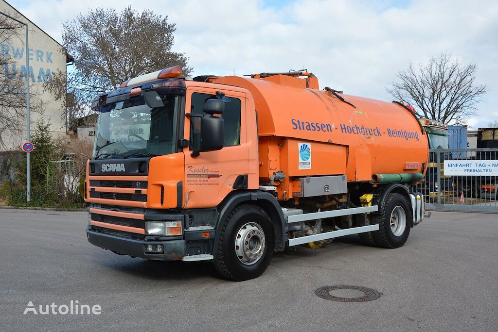 Scania 114 340 Sweeper vozilo za čišćenje ulica