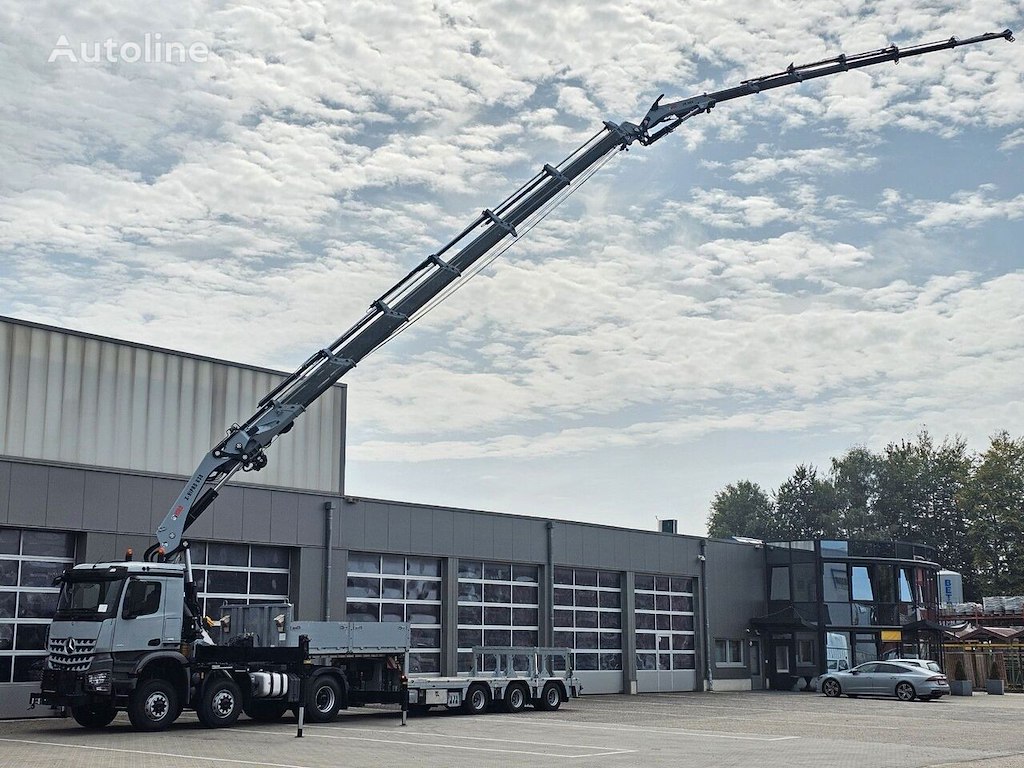 Mercedes-Benz Arocs 4151 6x6 HIAB X-HiPro 638 E-6 + JIB tegljač