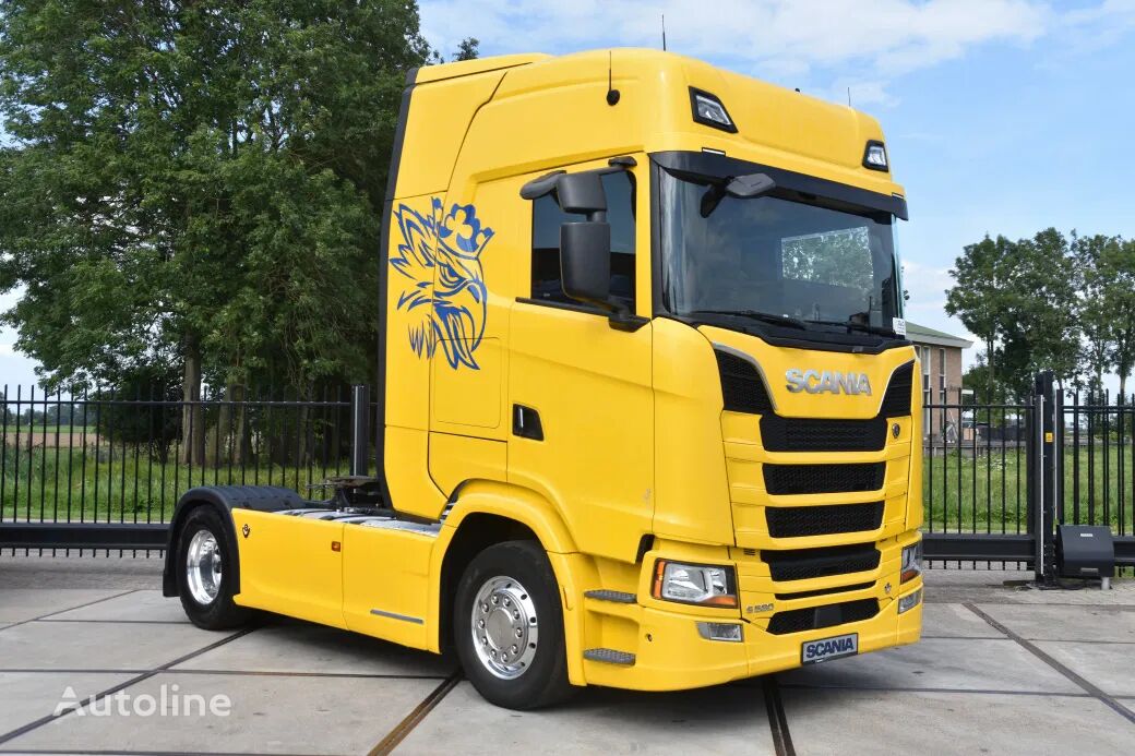 Scania S580 V8 NGS 4x2 - ADR FL - RETARDER - 592 TKM - PTO - PARK. AIRC tegljač