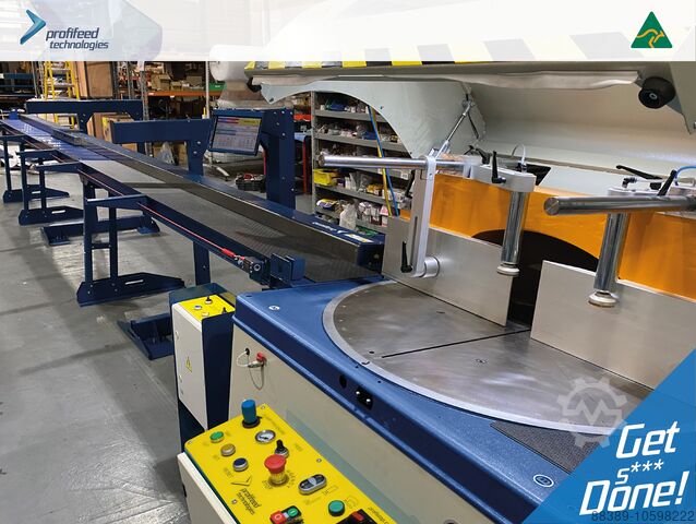 Potpuno automatski Mitre Optimizer Saw 4.5m
ProfiFeed Technologies A700 Fully Automatic Mitre Solid Wood