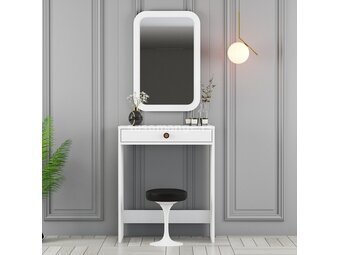 HANAH HOME Sto za šminkanje Lizbon Mirror White