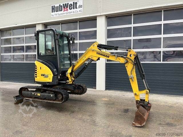 Mini bageri
Yanmar Vio 26-6 Minibagger, 1579 Stunden, BJ 10/2019