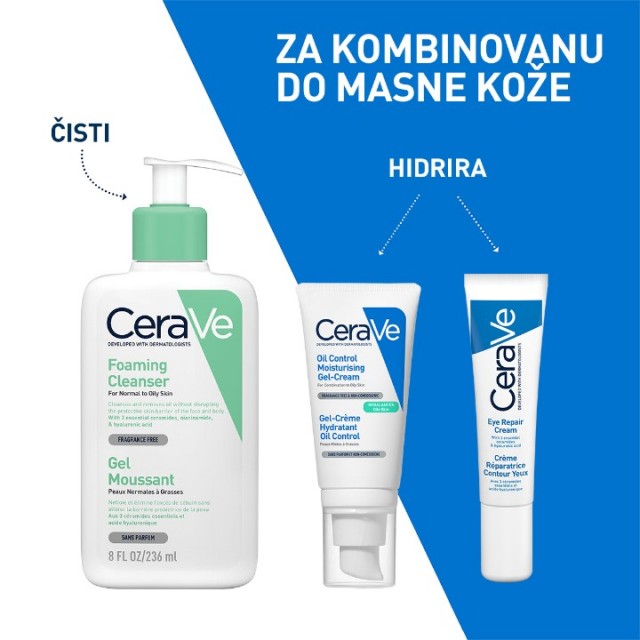 CERAVE OIL CONTROL HIDRANTNA GEL KREMA ZA MASNU KOŽU 52ML