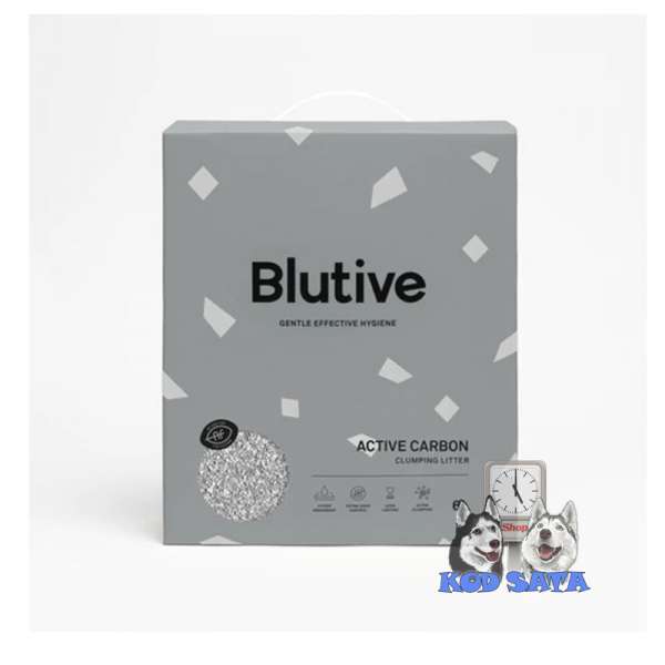 Blutive Ultragrudvajući Pesak Za Mačke, Active Carbon 6l