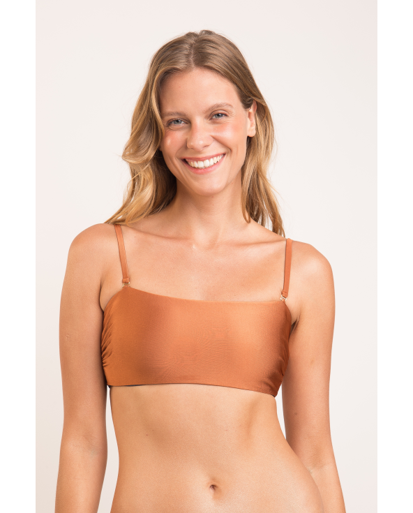 Top Nocciola Bandeau-Reto