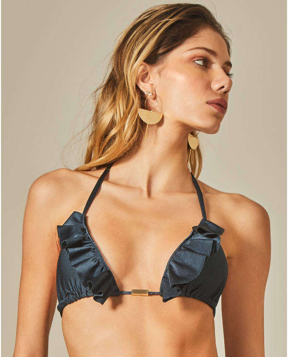 Top Cindy Bikini Navy Blue